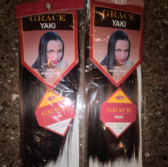 Hair | 10 Human Hair Weaves Straight Mink Yaki Weft Sewin 10 Inch Color ...